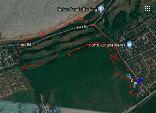 Canty Woods – Daisy Way – Longniddry Bents | Walking East Lothian